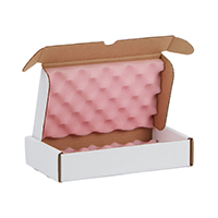 10" x 6" x 2" Anti-Static Foam-Lined Corrugated Box (32 ECT)
