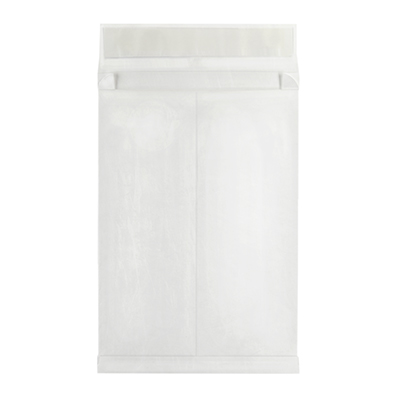12" x 2" x 16" Tyvek® Expandable Mailing and Shipping Envelope - White ...